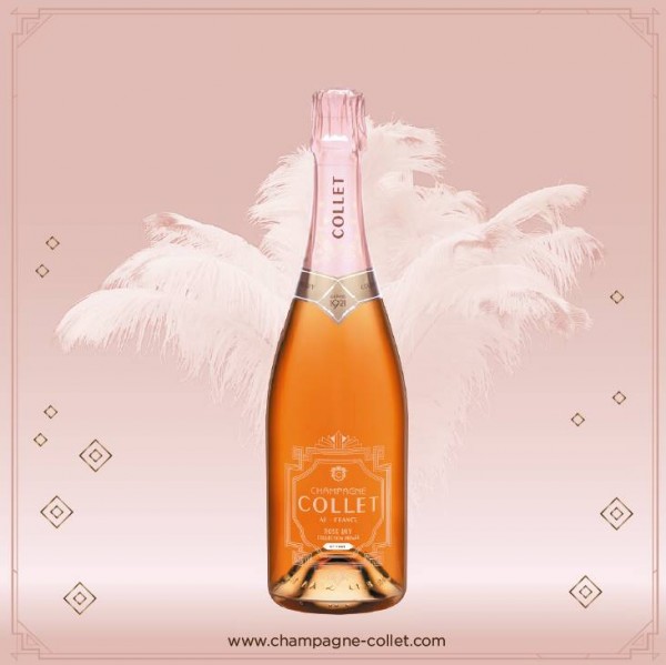 Champagne Collet lance un rosé gourmand
