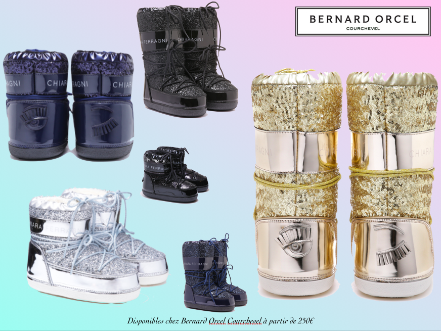 Le diamant des pistes : #CFsnowboots Chiara Ferragni chez Bernard Orcel ...