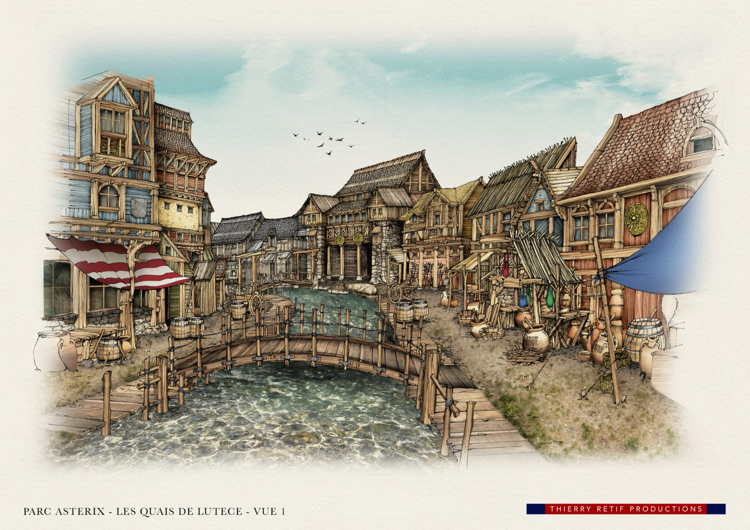 SÉJOURNER EN 50 AVANT J.C AU NOUVEL HÔTEL DU PARC ASTÉRIX : LES QUAIS ...