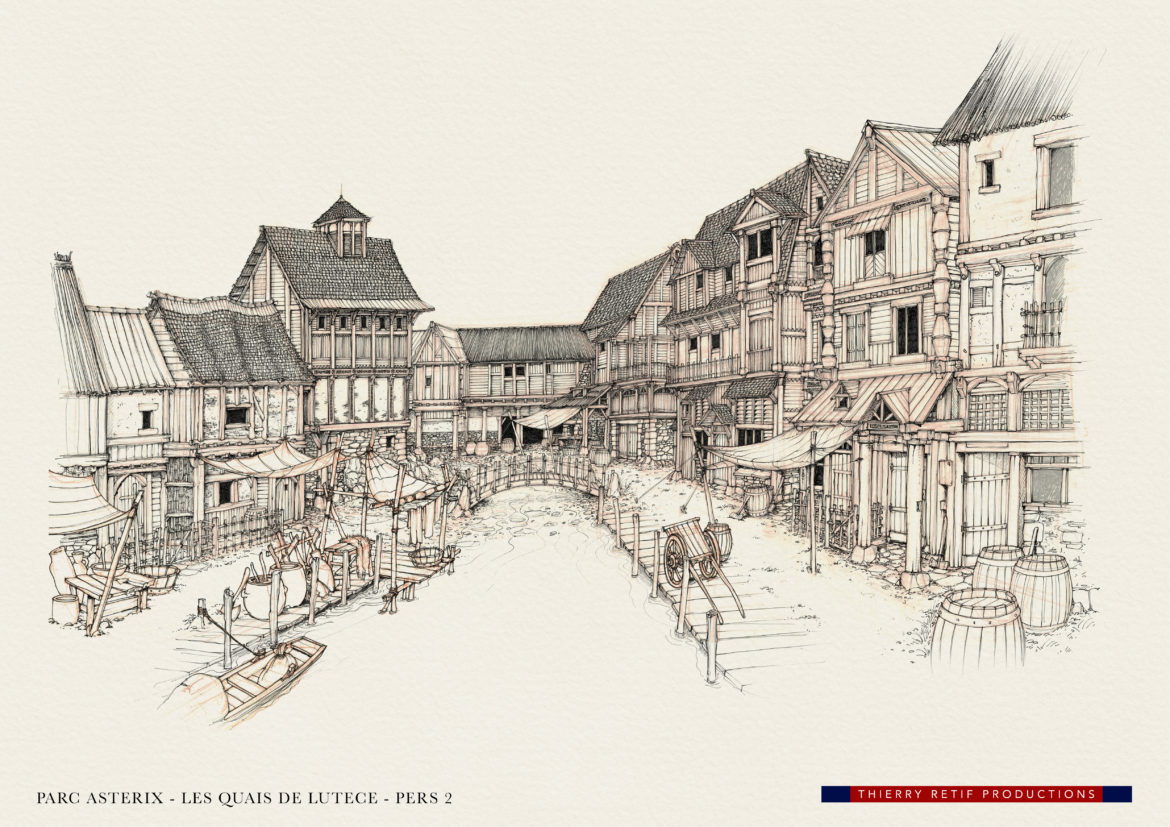SÉJOURNER EN 50 AVANT J.C AU NOUVEL HÔTEL DU PARC ASTÉRIX : LES QUAIS ...