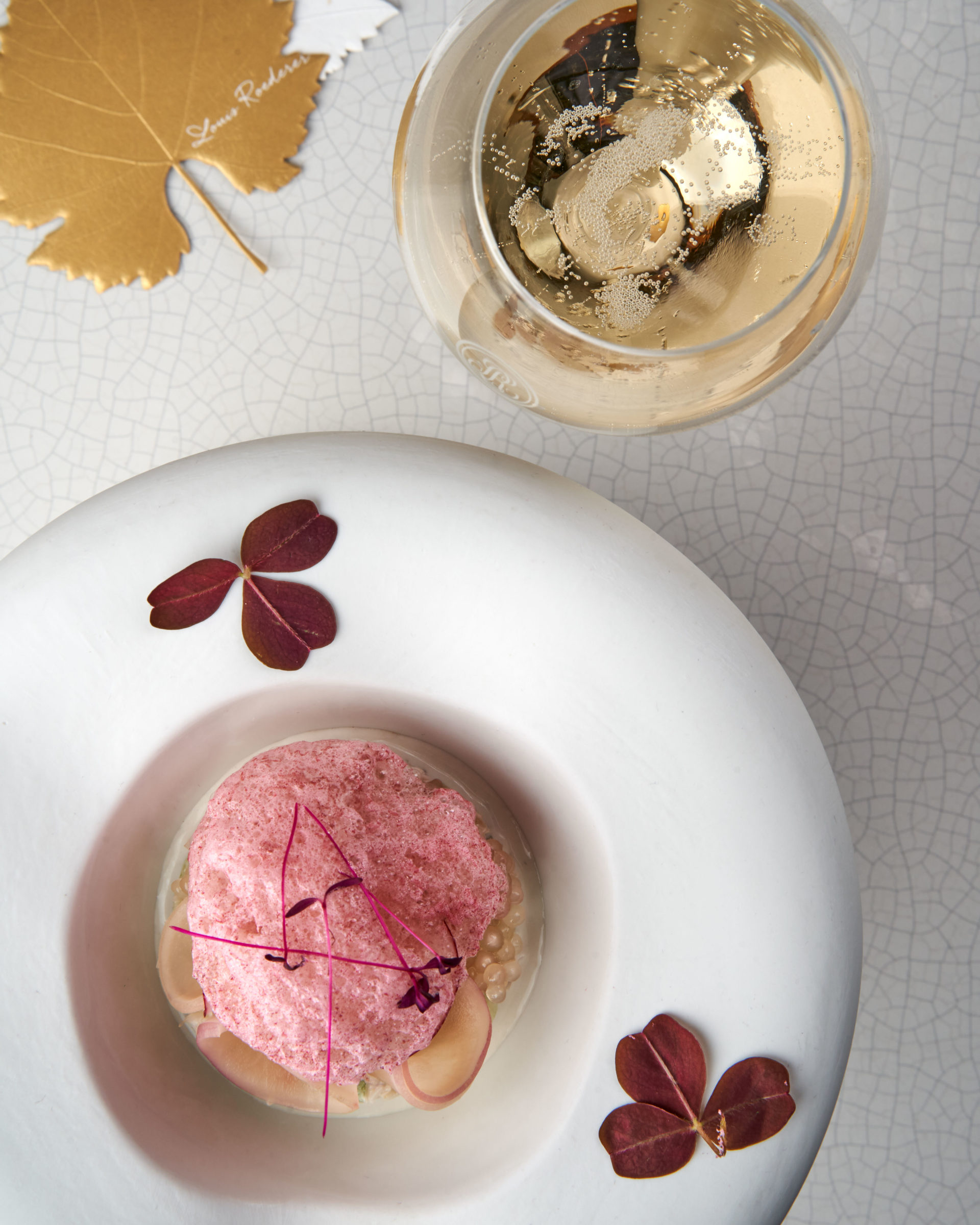 Diner Champagne Louis Roederer au restaurant Camélia du Mandarin ...