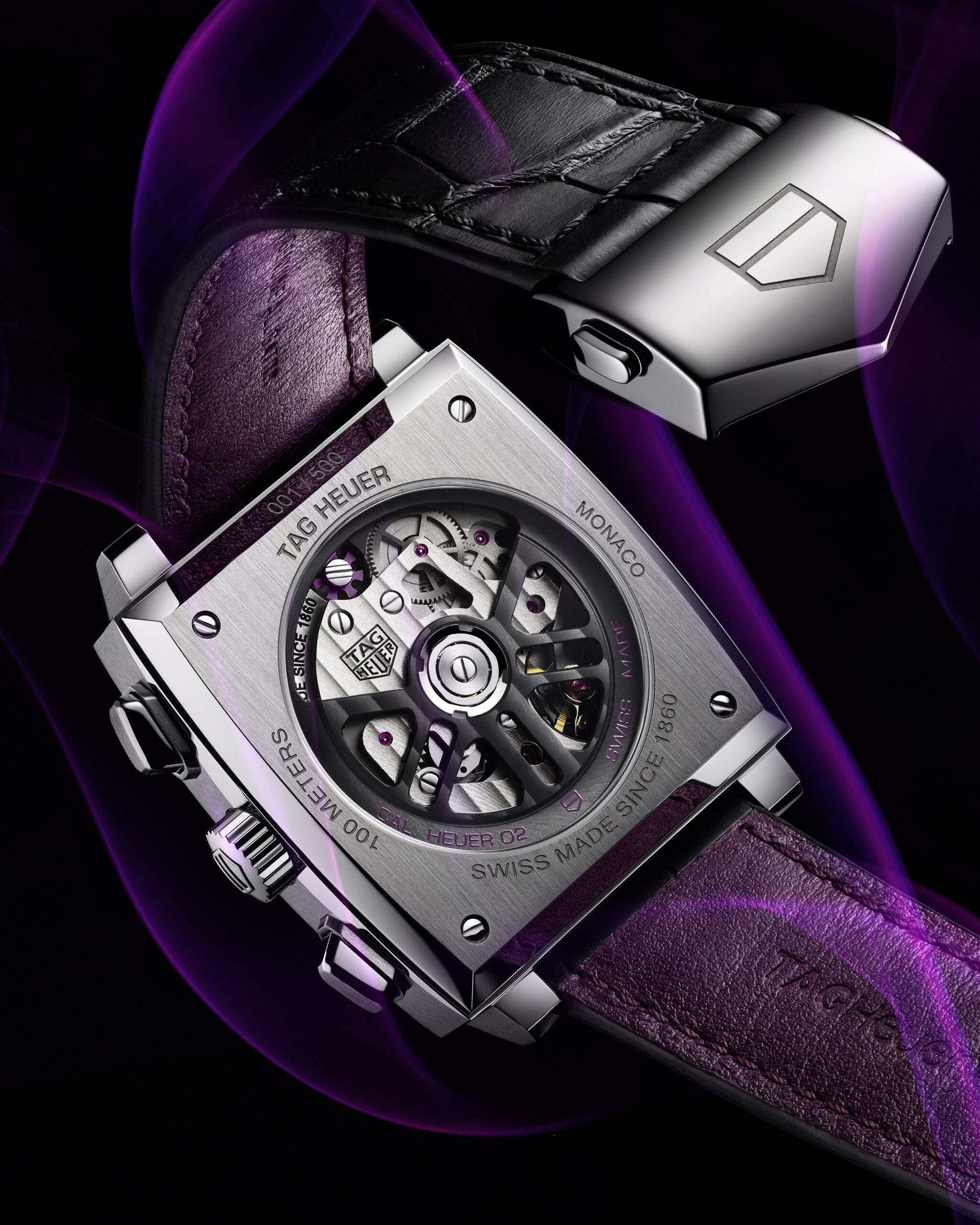 TAG HEUER PRÉSENTE LA TAG HEUER MONACO PURPLE DIAL EN ÉDITION LIMITÉE ...
