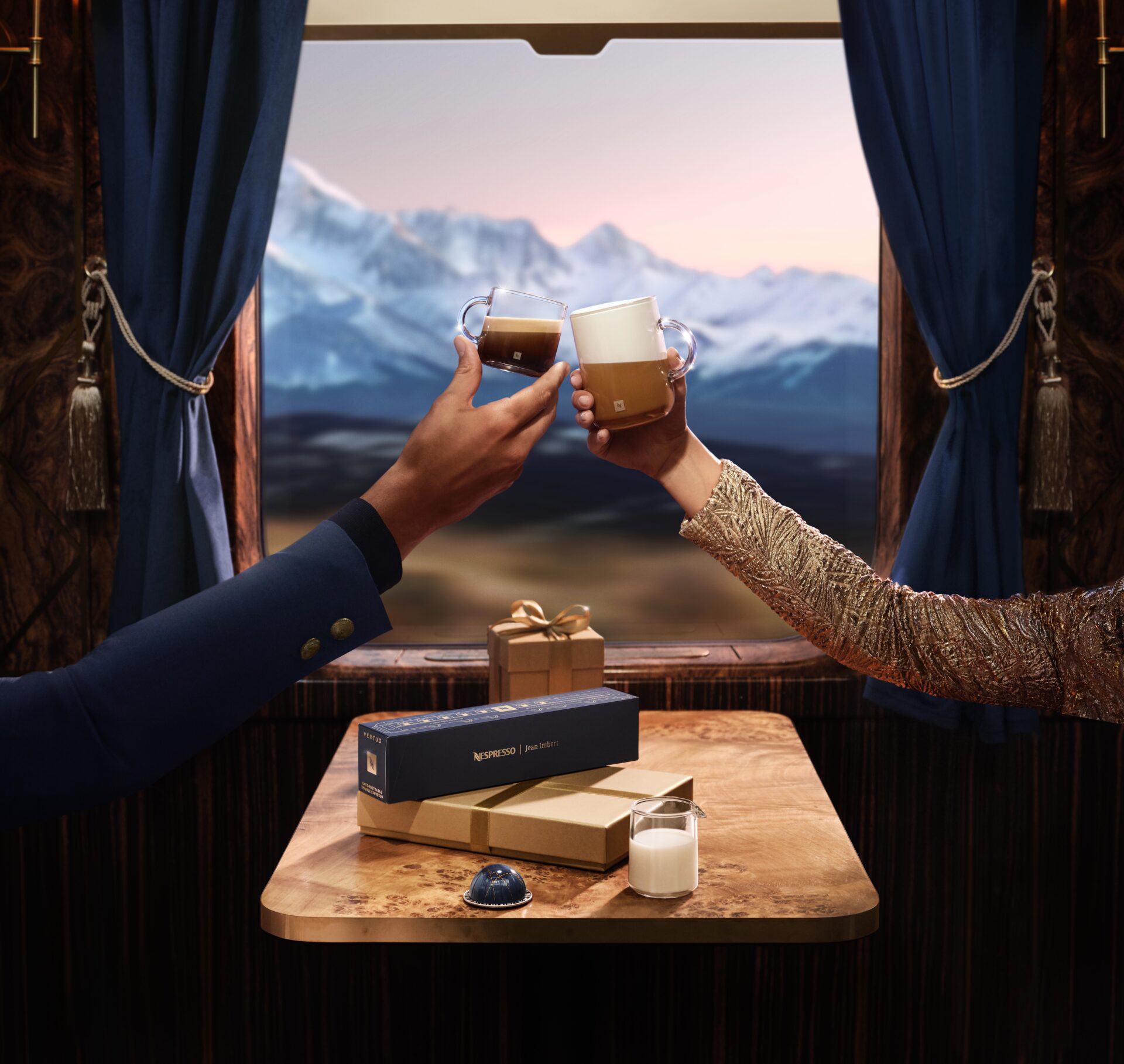 Nespresso et Jean Imbert célèbrent les fêtes avec une collection de ...