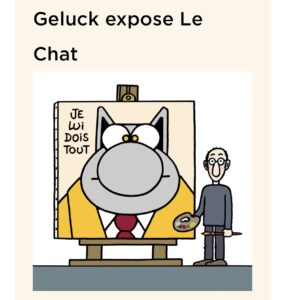 Geluck Expose le chat, le Musée Maillol en émoi - Luxsure